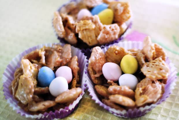 Mini Egg Nests - Bluebonnet Baker