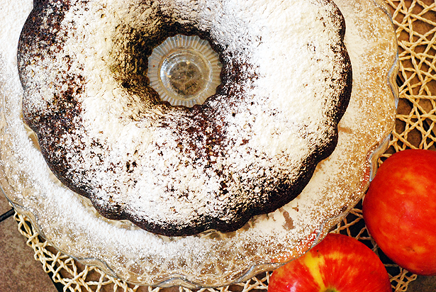Apple Butter Bundt Cake - Bluebonnet Baker