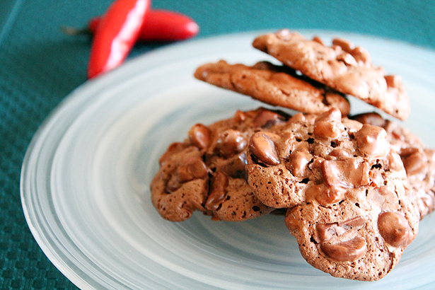 Mexican Chocolate Chewy Cookies | Bluebonnets & Brownies